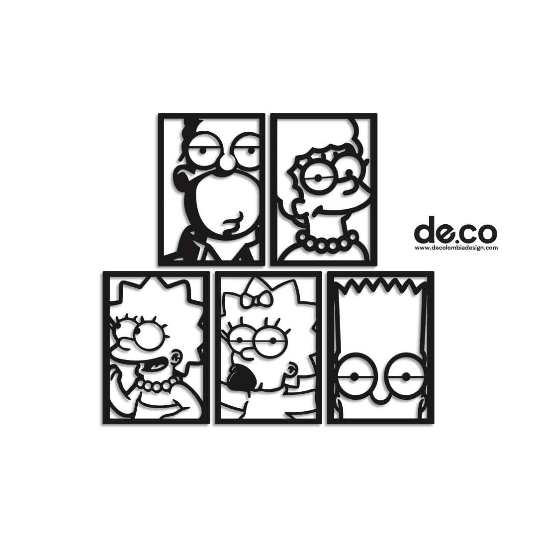 Set Simpsons – De.co Designs